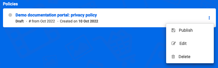 Portal setup: add a privacy policy to the registration page – Knowledge Base