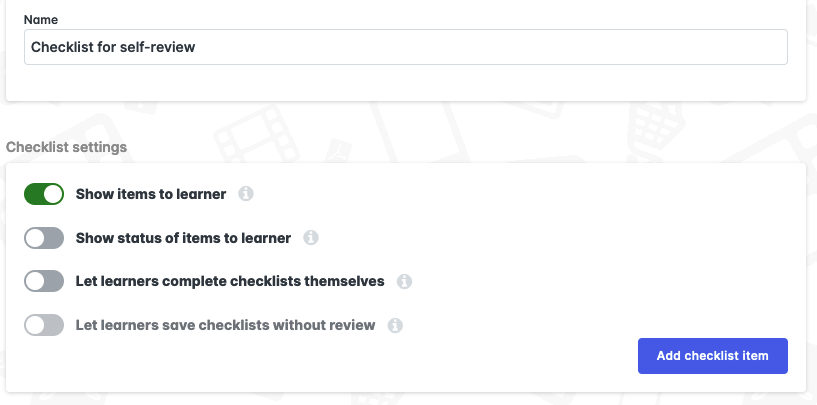 Checklists: overview and features – Knowledge Base